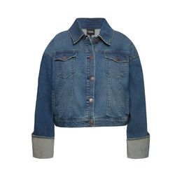 Ulla Popken Jacke Damen Gr&ouml;&szlig;e M/L blue denim Sommerjacke