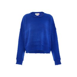 Ebeeza Pullover Damen Gr&ouml;&szlig;e XS/S kobaltblau