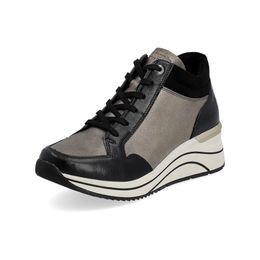 Remonte Sneaker Damen Größe 38 taupe / schwarz