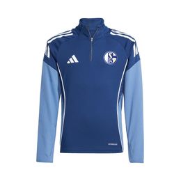 adidas Performance Sportsweatshirt Jungen Größe 128 blau / cyanblau / weiß