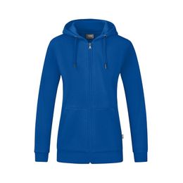 Jako Athletic Zip-Up Hoodie female Blue size 44