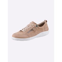 Caprice Damen Sneaker mit Weichschaumfu&szlig;bett, beige, Gr&ouml;&szlig;e 38