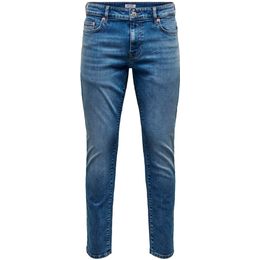 Only & Sons Only & Sons Jeans Herren Größe 34 blue denim