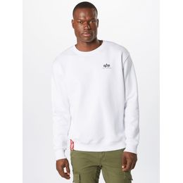 Alpha Industries Sweatshirt Herren Gr&ouml;&szlig;e XS rot / schwarz / wei&szlig;