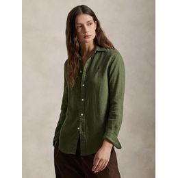 Polo Ralph Lauren Bluse 'CLASSIC' Damen Größe XS oliv