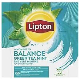 Lipton FGS Gr&uuml;ner Tee Minze 100 St&uuml;ck