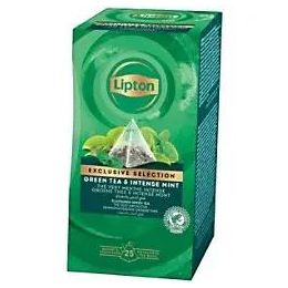 Lipton Exklusive Selection Gr&uuml;ner Tee Minze 25 St&uuml;ck