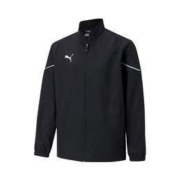 Puma Sportjacke Jungen Gr&ouml;&szlig;e 164 schwarz / wei&szlig;
