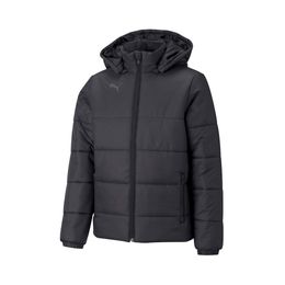 Puma Sportjacke 'TeamLiga' Jungen Größe 140 grau / schwarz