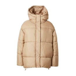 MONKI Winter Jacket female Beige size XL