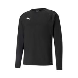Puma Sportsweatshirt 'TeamLiga' Herren Gr&ouml;&szlig;e XXL schwarz / wei&szlig;
