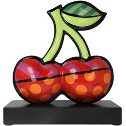 Sammelfigur Goebel, B:15cm H:33cm T:30cmbunt, Porzellan, Dekofiguren, "Figur Romero Britto - Cherries"