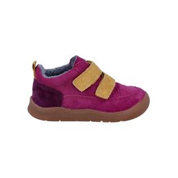 Richter Shoes Leder-Barfu&szlig;schuhe "Samy" in Pink/ Beige - 48% | Gr&ouml;&szlig;e 24 | Lauflernschuhe