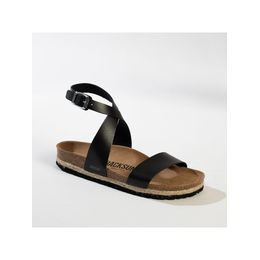 BACKSUN Leder-Sandalen "Ferrenafe" in Schwarz - 56% | Gr&ouml;&szlig;e 40 | Damen-sandalen