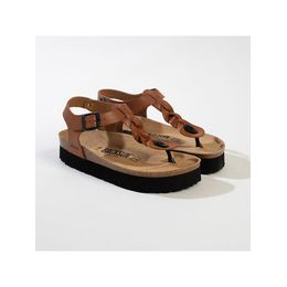 BACKSUN Zehentrenner "Ancone" in Braun - 64% | Gr&ouml;&szlig;e 36 | Damen-sandalen