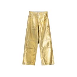 Bershka Pants female Gold size M