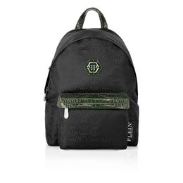 Philipp Plein Rucksack Herren Größe One Size schwarz