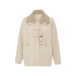 caneva Strickjacke Damen Gr&ouml;&szlig;e M beige / dunkelbeige
