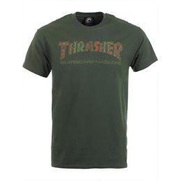 Thrasher Shirt 'DAVIS' male Green size S