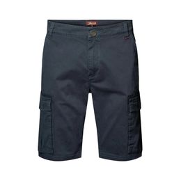 MCS Herren Cargoshorts "MCS cargo shorts Brock"schwarz sapphire, Gr. M, Obermaterial: 97% Baumwolle, 3% Elasthan, Hosen