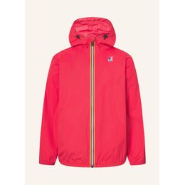 Arbeitsjacke K-way "K-way Funktionsjacke LE VRAI 4.0 CLAUDE", Herren, Gr. XL, rot, Obermaterial: 100% Nylon, Jacken