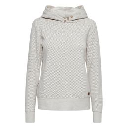 oxmo Sweatshirt 'Vera' Damen Gr&ouml;&szlig;e S creme / grau