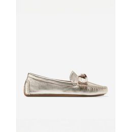Cole Haan Moccasins 'BELLPORT' female Gold size 37
