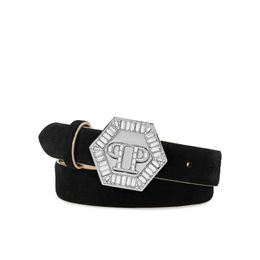 Philipp Plein G&uuml;rtel Damen Gr&ouml;&szlig;e 95 schwarz