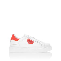 Philipp Plein Sneakers 'Titan Plein' Herren Gr&ouml;&szlig;e 39 rot / wei&szlig; Sommerschuhe