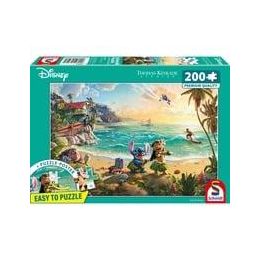 Schmidt Spiele Thomas Kinkade Studios: Disney - Lilo & Stitch, Puzzle 200 Teile