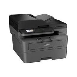 Brother DCP-L2660DW, Multifunktionsdrucker dunkelgrau, USB, LAN, WLAN, Scan, Kopie, Duplex (Druck)