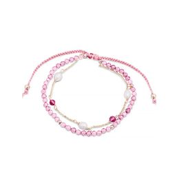 Luxenter Armband 'Athat' Damen Gr&ouml;&szlig;e 16 cm hellpink