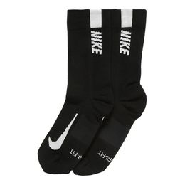 Nike Sportsocken 'Multiplier' Herren Größe 46/50 dunkelgrau / schwarz / weiß