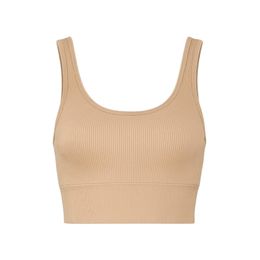 Fashionshowcase Sporttop 'FlexiFit' Damen Gr&ouml;&szlig;e XL beige