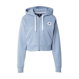 Converse Zip-Up Hoodie female Blue size XL