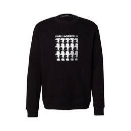 K by KARL LAGERFELD Karl Lagerfeld Sweatshirt male Black size XL