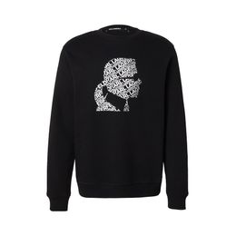 K by KARL LAGERFELD Karl Lagerfeld Sweatshirt male Black size 3XL