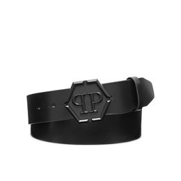 Philipp Plein Belt male Black size 130