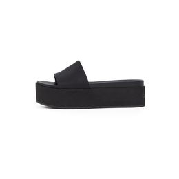 Calvin Klein Jeans Pantolette Damen Größe 38 schwarz