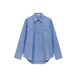 Mango Bluse 'MIA' Damen Gr&ouml;&szlig;e XS blau