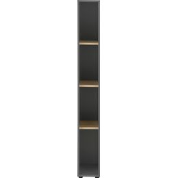 Aktenregal Inosign "CiTY/GiRON", grau (anthrazit), B:20cm H:158cm T:40cm, FSC-zertifizierter Holzwerkstoff, Regale, Aktenregal