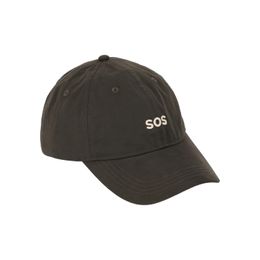 Baseball Cap SOS "Nordals", Herren, schwarz (schwarz, schwarz), 65% Baumwolle, 35% Polyester, bestickt, Caps, mit vielseitigen Einsatzmöglichkeiten