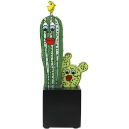 Sammelfigur Goebel "Figur James Rizzi -Prickly Pair", bunt, B:7cm H:23cm T:8,5cm, Porzellan, Dekofiguren