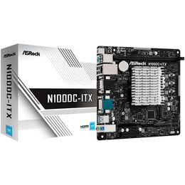 Asrock Mainboard "N100DC-ITX", schwarz, B:21,2cm H:6cm T:27,9cm, Mainboards