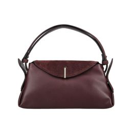 Henkeltasche Dolce Vita "Dolce Vita Taschen Leder/Synthetik", Damen, Gr. onesize, burgundy, Leder, Lederimitat, Taschen