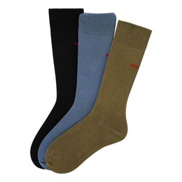Businesssocken HUGO UNDERWEAR "3P RS UNI CC", Herren, Gr. 39-42, open miscellaneous 973, Baumwollmischung, elastisch, Socken