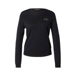 Armani Exchange Pullover Damen Gr&ouml;&szlig;e XL goldgelb / schwarz