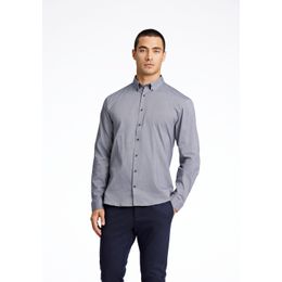 LINDBERGH Herren Businesshemd "LINDBERGH Business-Casual-Hemd"schwarz, Gr. M, Obermaterial: 98% Baumwolle, 2% Elasthan, Hemden