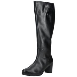 Gabor COMFORT Damen Stiefel "Gabor Comfort Stiefel Leder", Gr. 42,5schwarz, Leder, Schuhe