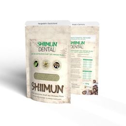 Erg&auml;nzungsfuttermittel f&uuml;r Hunde mit Shiitake - Shiimun Dental Pulver von Bellfor Hundefutter - 120 g